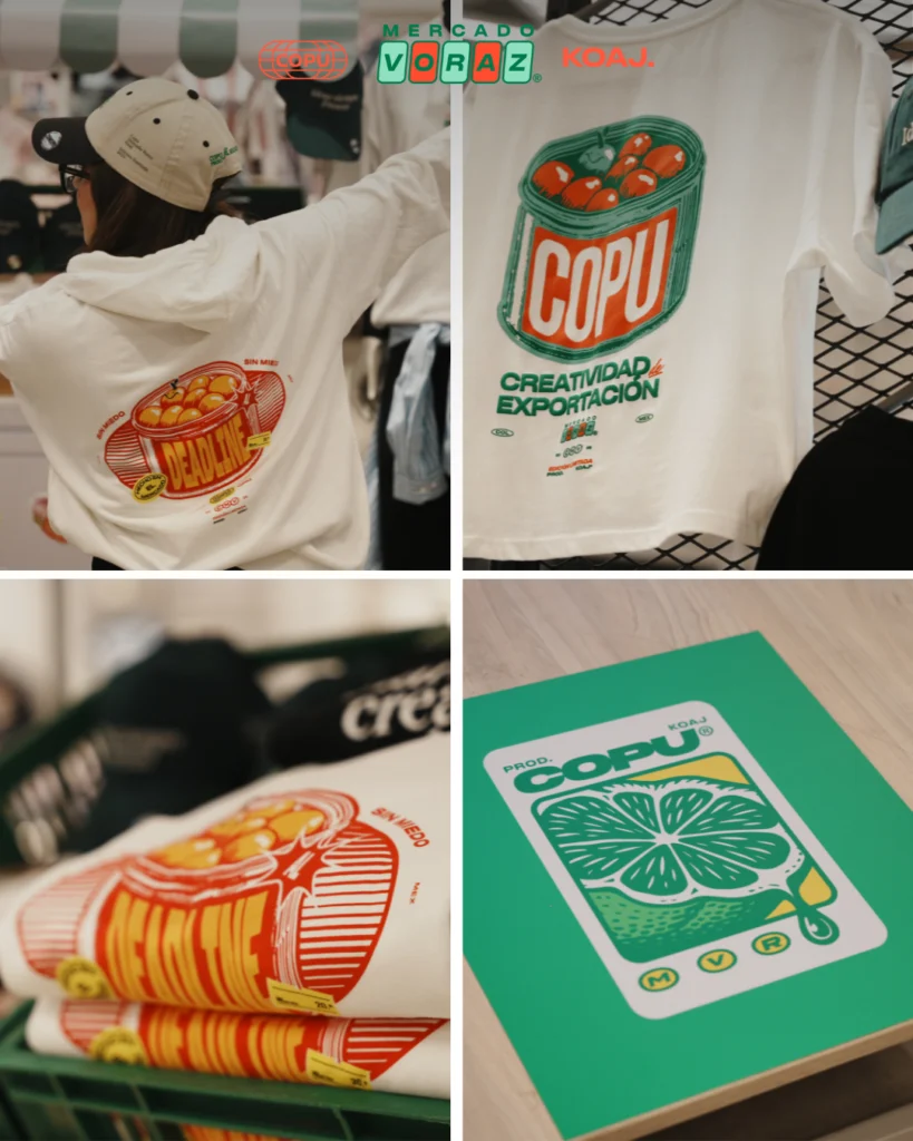 COPU presenta junto con KOAJ, Mercado Voraz y Akimbo su nueva colección ...