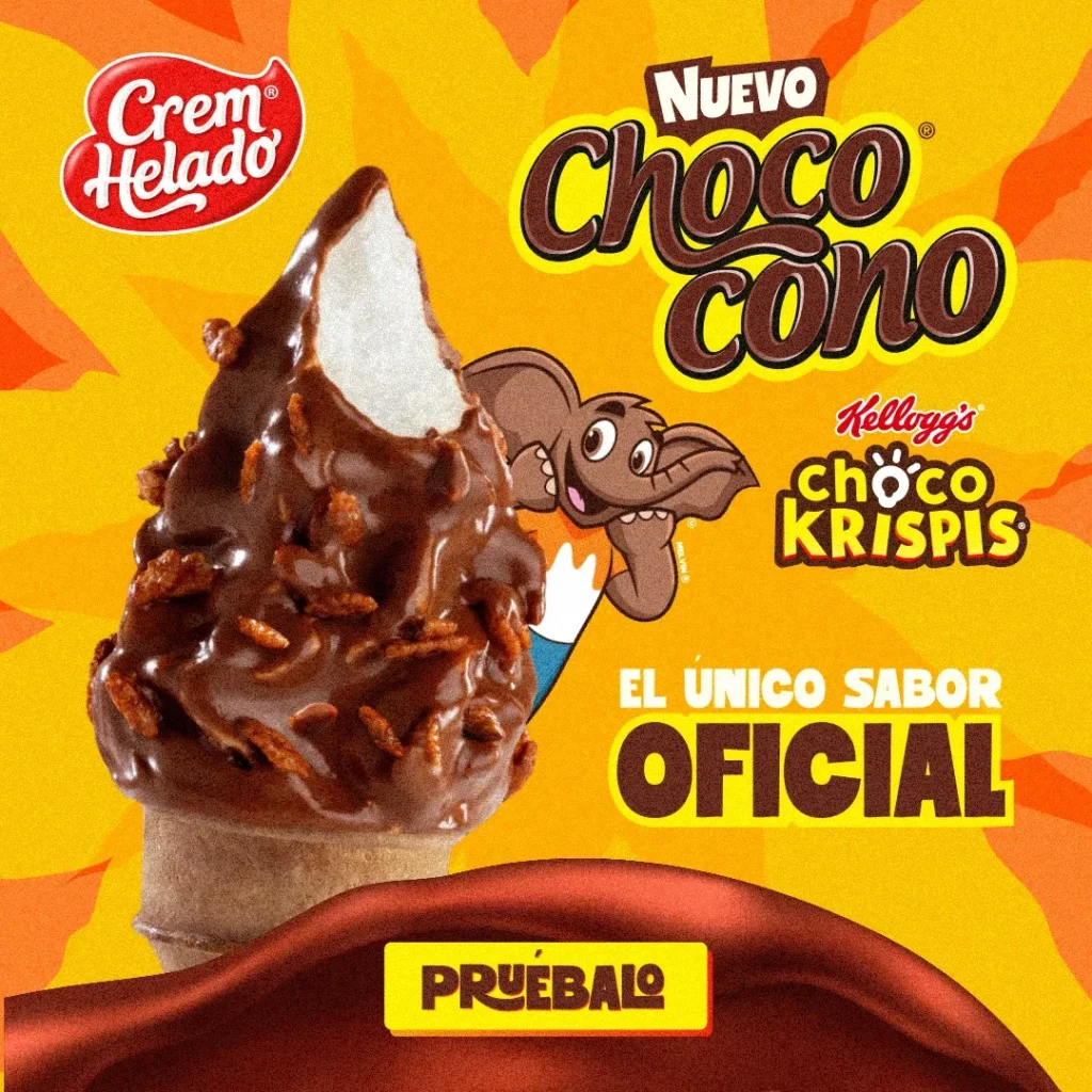 Crem Helado presenta Chococono ChocoKrispis, una apuesta de co-branding ...
