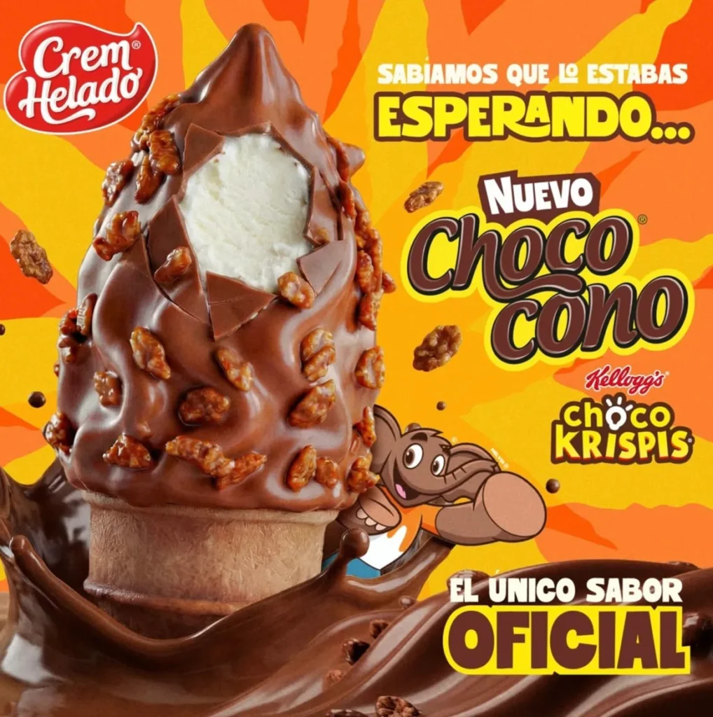 Crem Helado presenta Chococono ChocoKrispis, una apuesta de co-branding ...